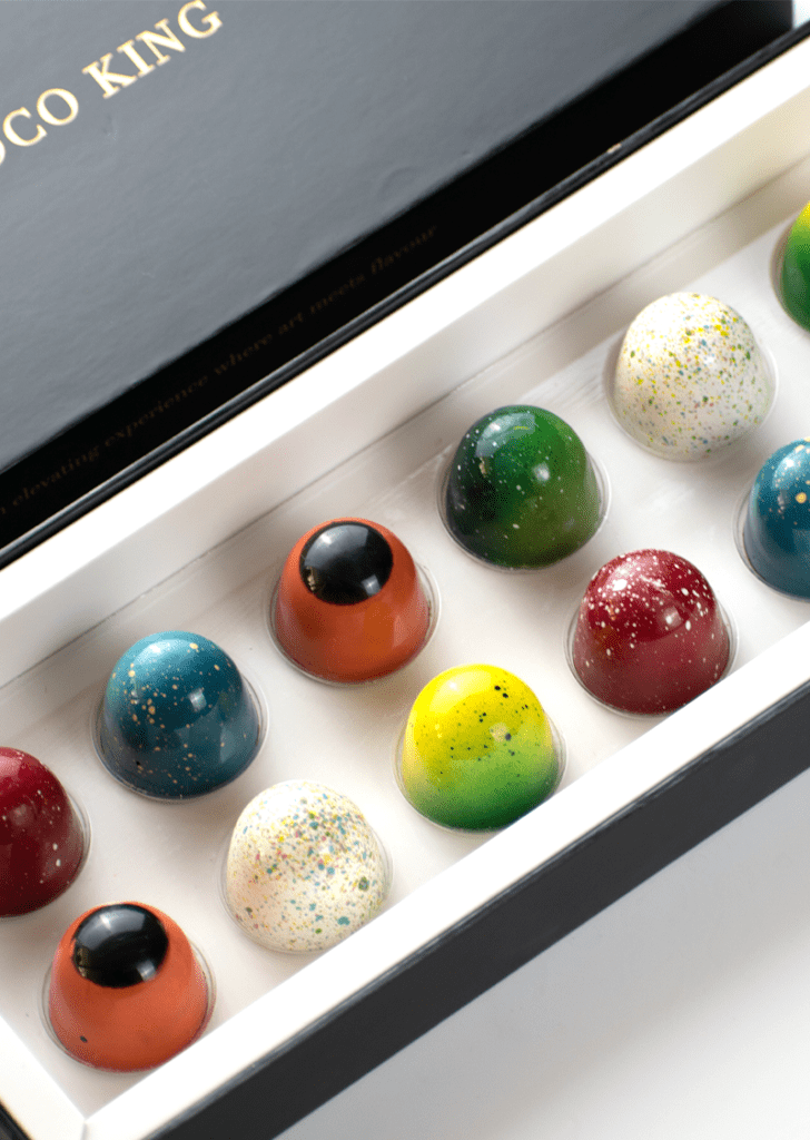 Chocolate Bonbons - Box of 12 Choco King